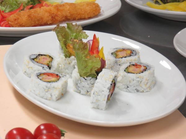 「海老た～っぷりエビカツ芯」のロール寿司を試作しました！ Makizushi倶楽部【巻き寿司倶楽部】